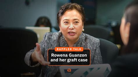 Rappler Talk Rowena Guanzon And Her Graft Case