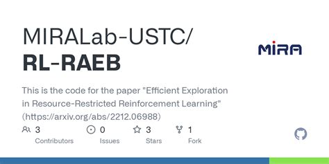 Github Miralab Ustc Rl Raeb This Is The Code For The Paper Efficient Exploration In Resource