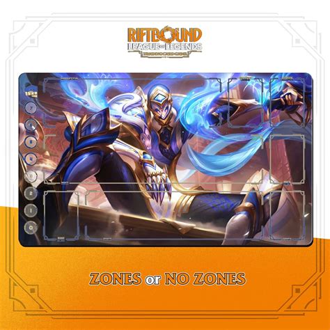 Jhin Porcelain Playmat Riftbound League Of Legends Tcg 24x14 Inches