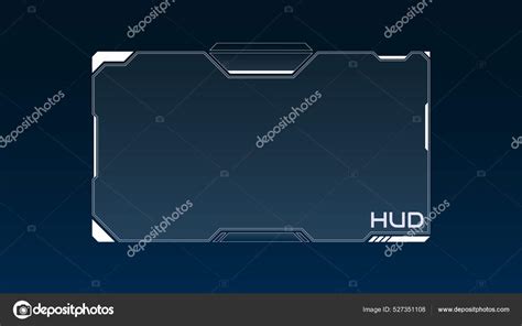Futuristic Interface Frame HUD Stock Vector By Kholyolga Gmail Com