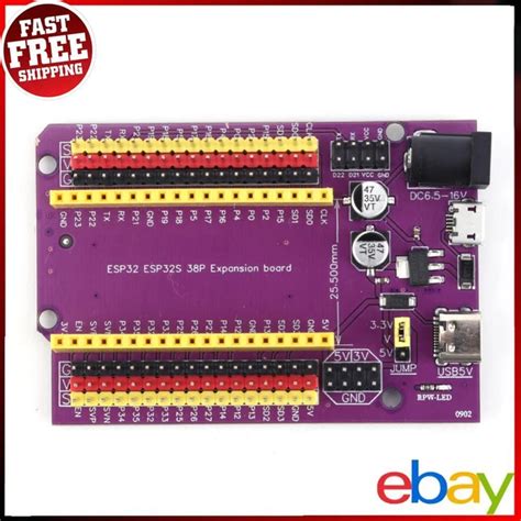 Esp32 Development Module Usb 38pin Type C Micro Module Gpio Expansion Board £5 15 Picclick Uk
