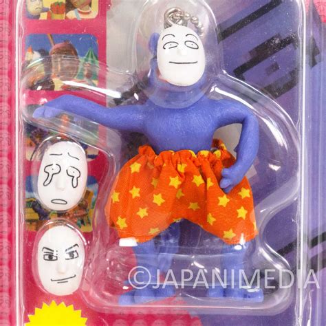 Rare Popee The Performer Kedamono Bendy Mascot Figure Ballchain Japan
