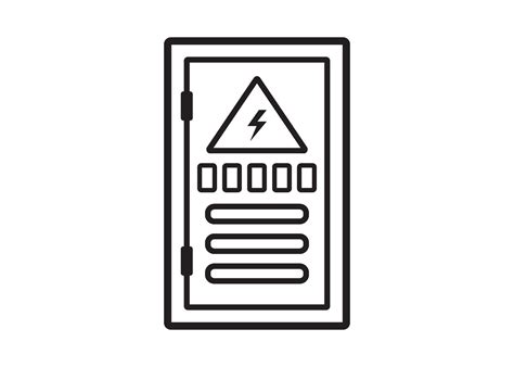 Electrical Panel Icon Design Vector Isolated 29710949 Vector Art At