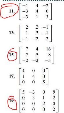 Solved Diagonalize The Matrices In Exercises 720 If Chegg Com