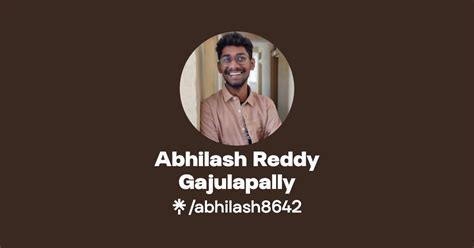 Abhilash Reddy Gajulapally Linktree
