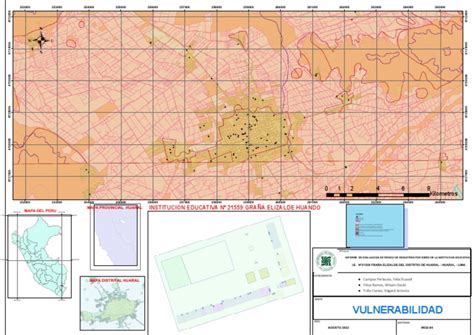 Mapa Vulnerabilidad Huaral 2023 Pdf