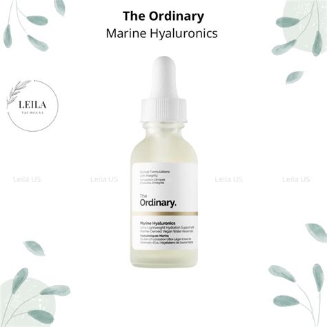 Bill Us Serum Cấp ẩm Marine Hyaluronics The Ordinary 30ml Shopee