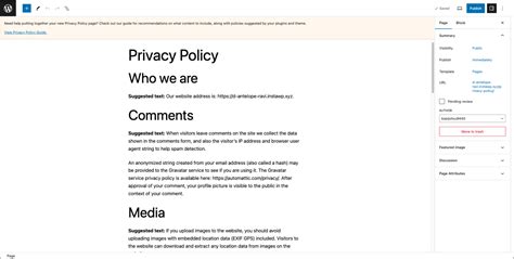 WordPress Privacy Policy How To Add A Privacy Policy To Your WordPress Site Complianz