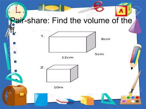 Finding The Volume Of Cube And Rectangular Prsim Day 5 Pptx