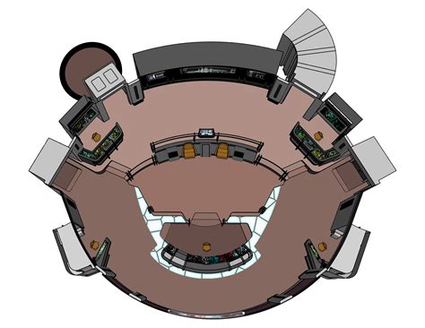 Battle Grid Intrepid Class Bridge