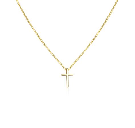 Tiny Cross Necklace Tjs