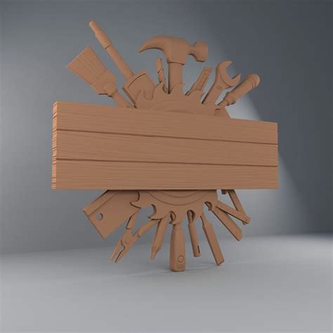 2 Cnc Stl Files Workshop Shield 3d Models For Precision Cnc Carving