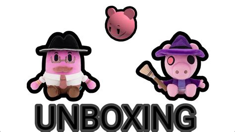 Mr P And Witch Piggy Plush Unboxing Youtube