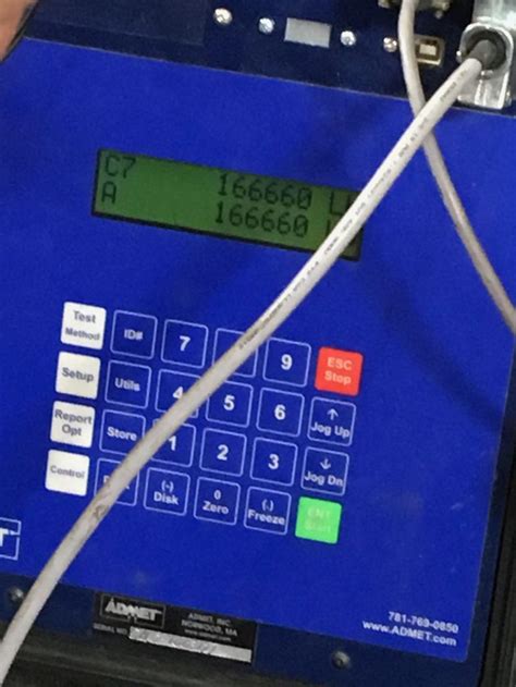 Load Cell Read Out For Calibration CH Bull Jacking Solutions