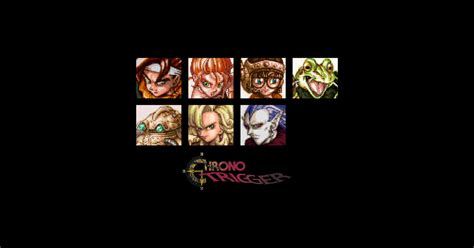 Chrono Trigger Fan Art Pixel 8bit Chrono Trigger Sticker Teepublic