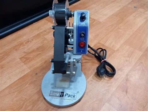 smartpack manual ribbon batch coding machines hbr2 normal at ₹ 8500