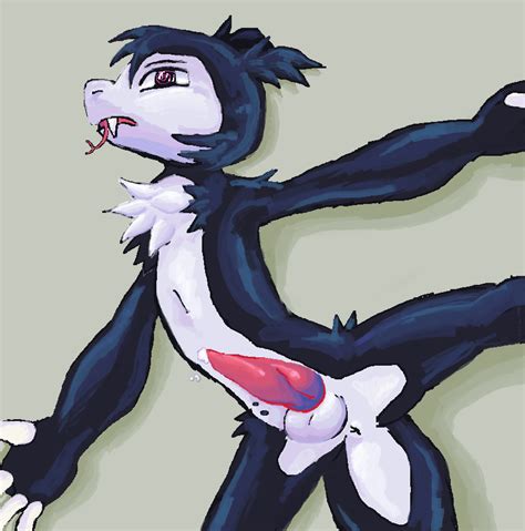 Rule Anthro Anus Balls Bodily Fluids Chest Tuft Digital Media Artwork Fangs Forked