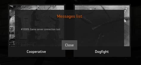 Error 10009 Game Server Connection Lost Technical Issues And Bug