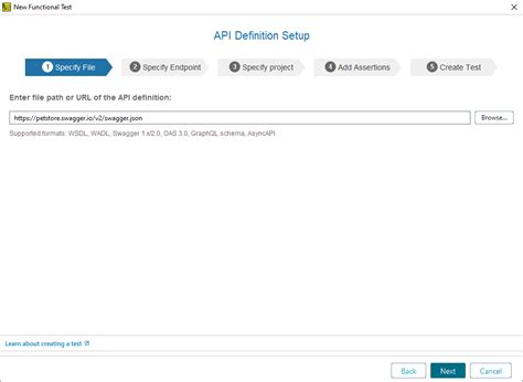 1 Create Functional Test Readyapi Documentation