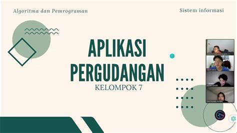Tugas Besaralgoritma Pemrogramankelompok 7 Youtube