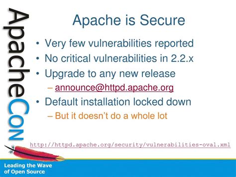 ppt hardening enterprise apache installations powerpoint presentation