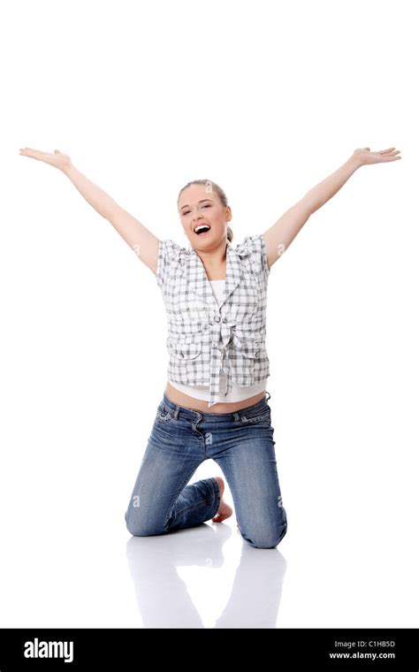 Woman On Hands And Knees Cut Out Stock Images And Pictures Alamy