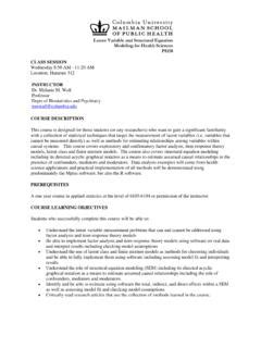 Latent Variable And Structural Equation Modeling For Latent Variable And Structural
