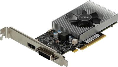 Видеокарта Palit NVIDIA GeForce GT 1030 PA-GT1030 2GD4 2ГБ DDR4, Low ...