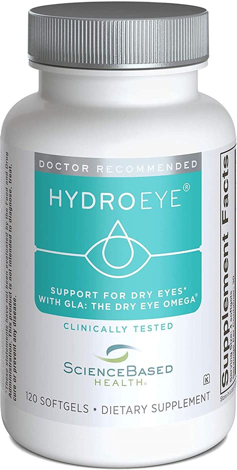 Hydroeye Support For Dry Eyes With Gla The Dry Eye Omega Dietary