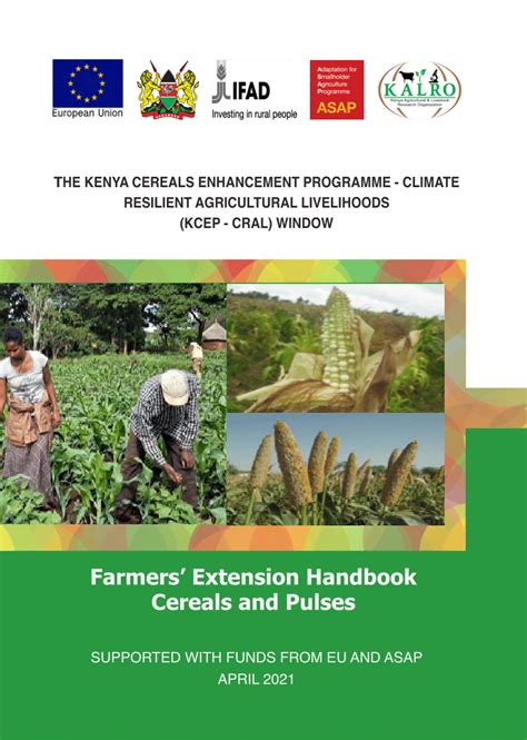 Pdf Kcepcral Farmers Extension Handbook