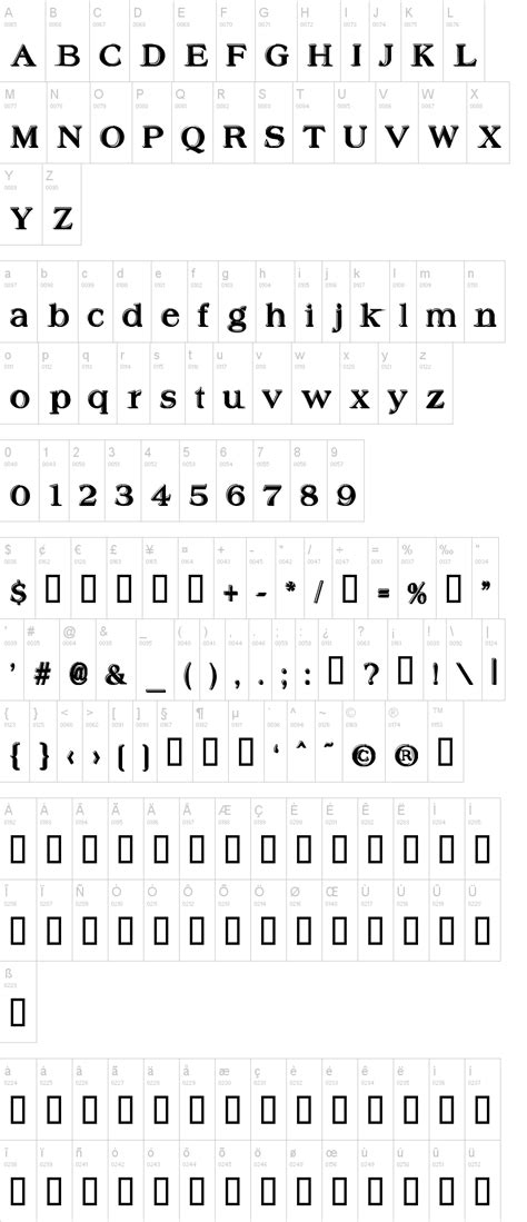 Offset Font Offset Font