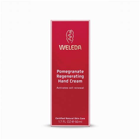 Welela Pomegranate Hand Cream 50ml Organic To Your Door