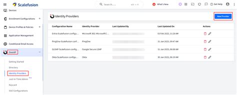 configuring microsoft active directory as identity provider