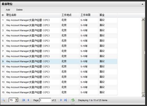 jquery grid插件 flexigrid servlet gridservlet csdn博客