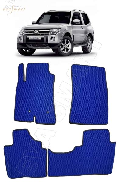Автомобильные EVA коврики в Mitsubishi Pajero IV 3 двери (Мицубиси ...