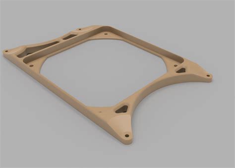 FanMount For Open CNC Shield By Prznt Download Free STL Model Printables Com