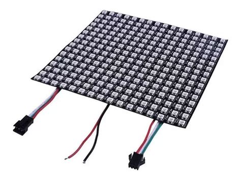 mgsystem modulo matriz flexible 16x16 rgb ws2812 arduino 5v cuotas