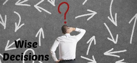 6 Secrets For Making Wise Decisions Part 2