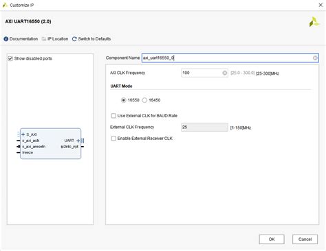 구차니의 잡동사니 모음 Xilinx Vivado Uart Ip