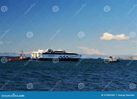 Passenger Of The Roro Ship Editorial Photo 237494463