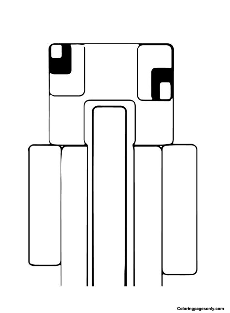 Minecraft Unspeakable Coloring Pages