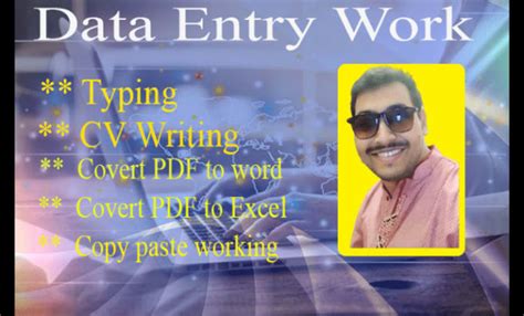 Do Ms Word Typing Excel Convert Pdf To Word By Morsalin Pro Fiverr