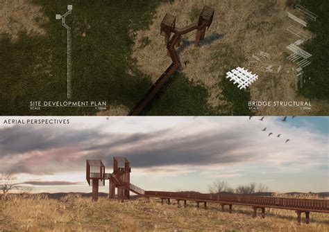 Architecture Project Rammed Earth Columns And Timber Platforms