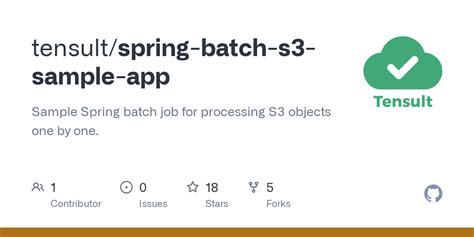Spring Batch S3 Sample Appsrcmainjavacomtensultbatchcontrollers