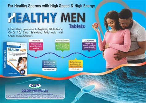 Boost Your Fertility: Discover Healthy Men Tablets by goldenpharma1 on ...