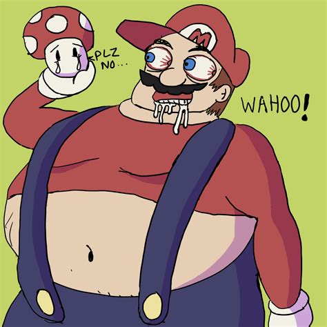 Hungry Hungry Mario By Barakothepirate On Deviantart