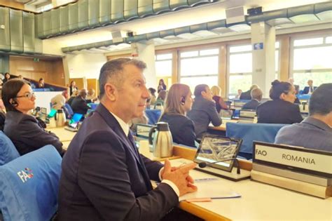 Aurel Simion A Reprezentat România La Cea De A 51 A Reuniune Fao