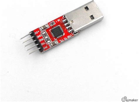 AJmaker Konwerter USB RS232 TTL UART wyjście 3 3V 5V CP2102 Morele net