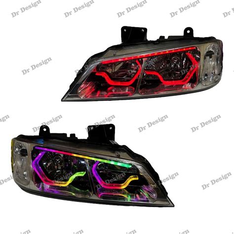 چراغ جلو اسپرت پژو پارس برند مدرن و کروز پلاس مدل یاکوزا 3d دو حالته