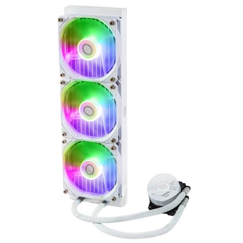 Cpu Liquid Cooler Cooler Master Masterliquid L Core Argb White